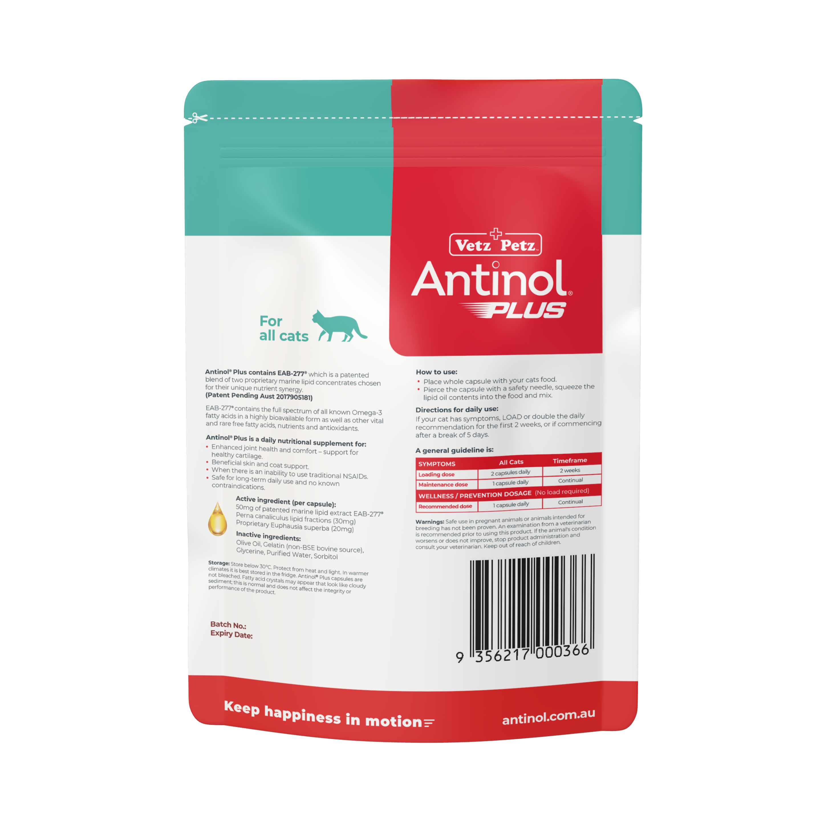 Antinol®️ Plus for Cats | Antinol Australia