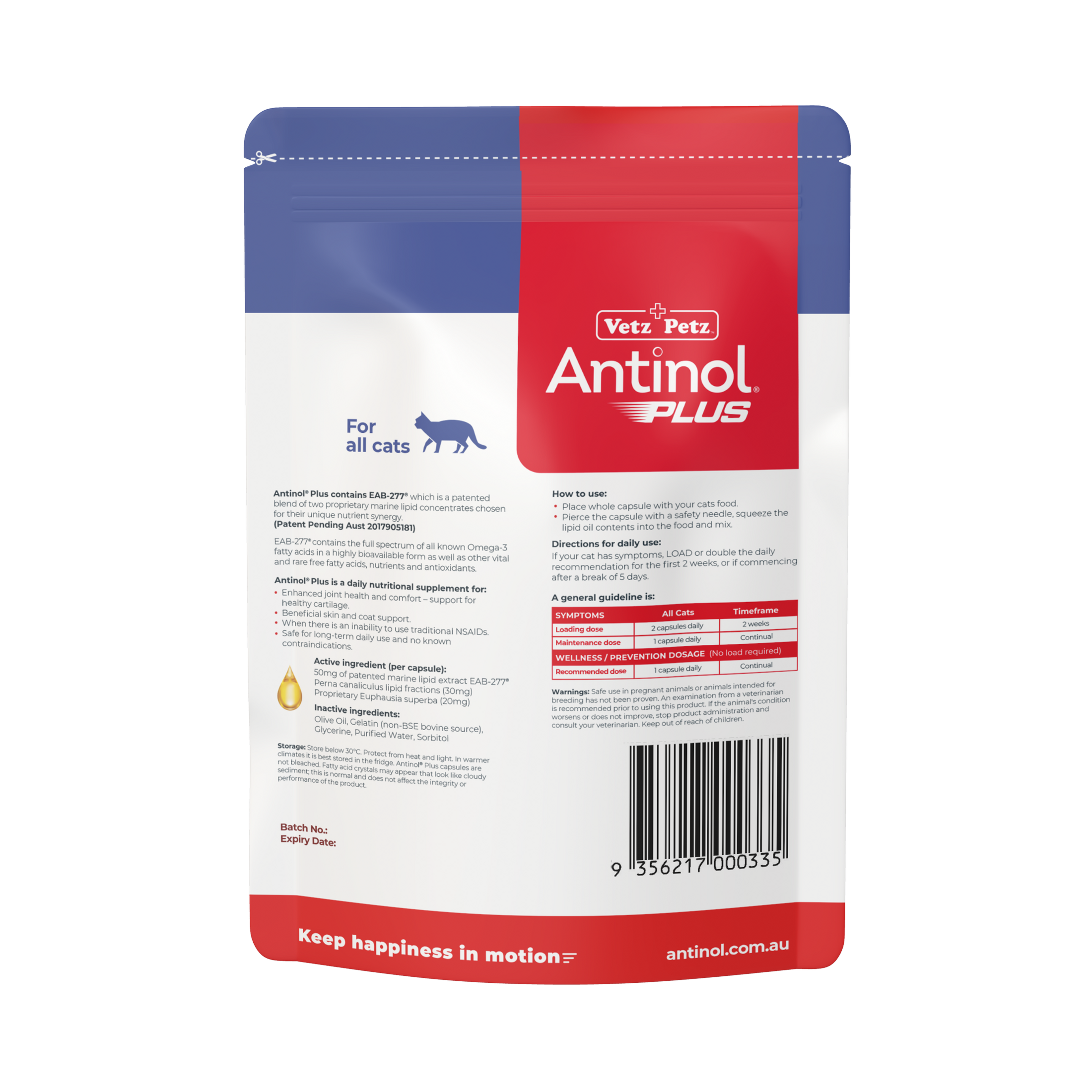 Antinol®️ Plus for Cats | Antinol Australia