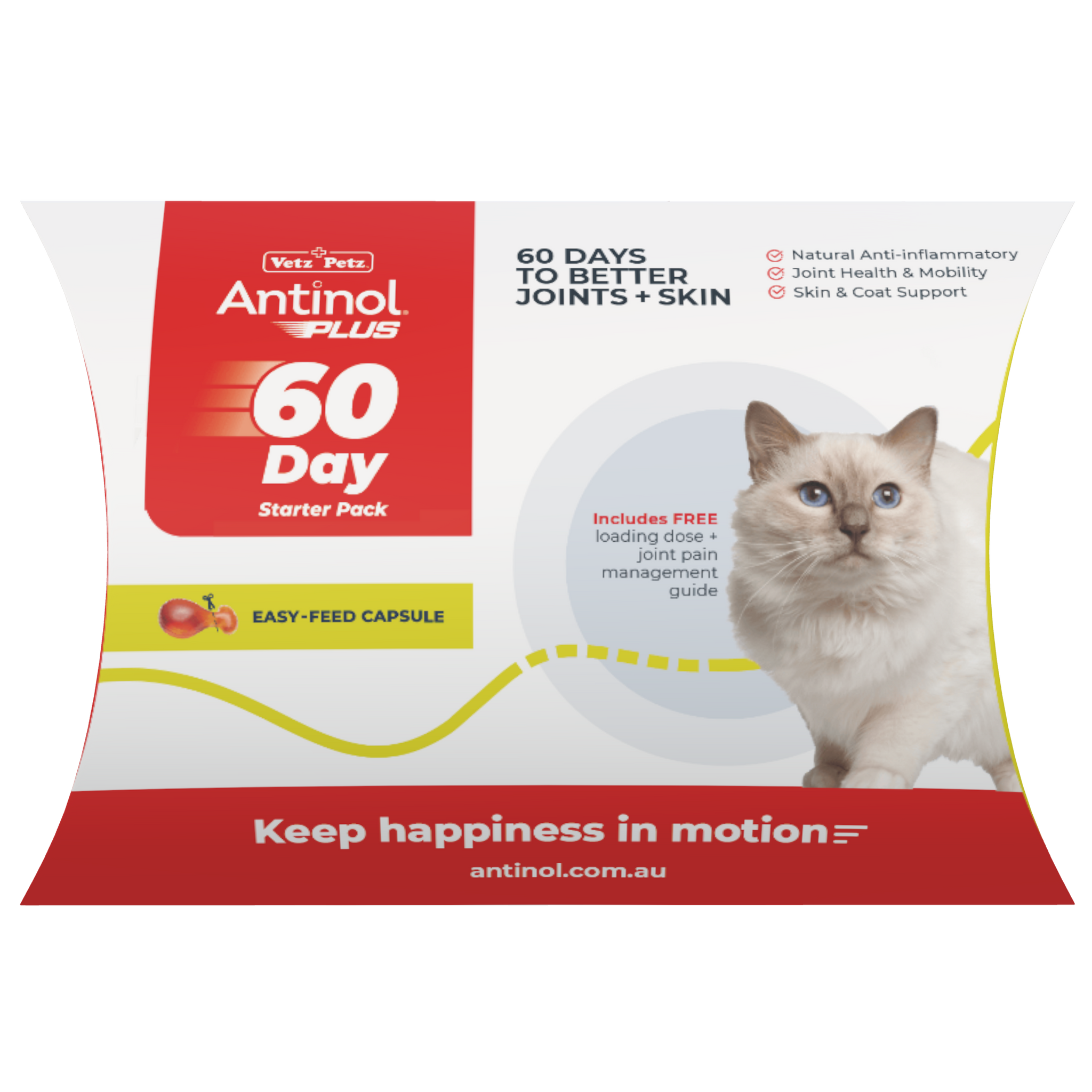 Antinol 60-day Starter Pack – Cat - Easy-Feed Capsules – Antinol Australia